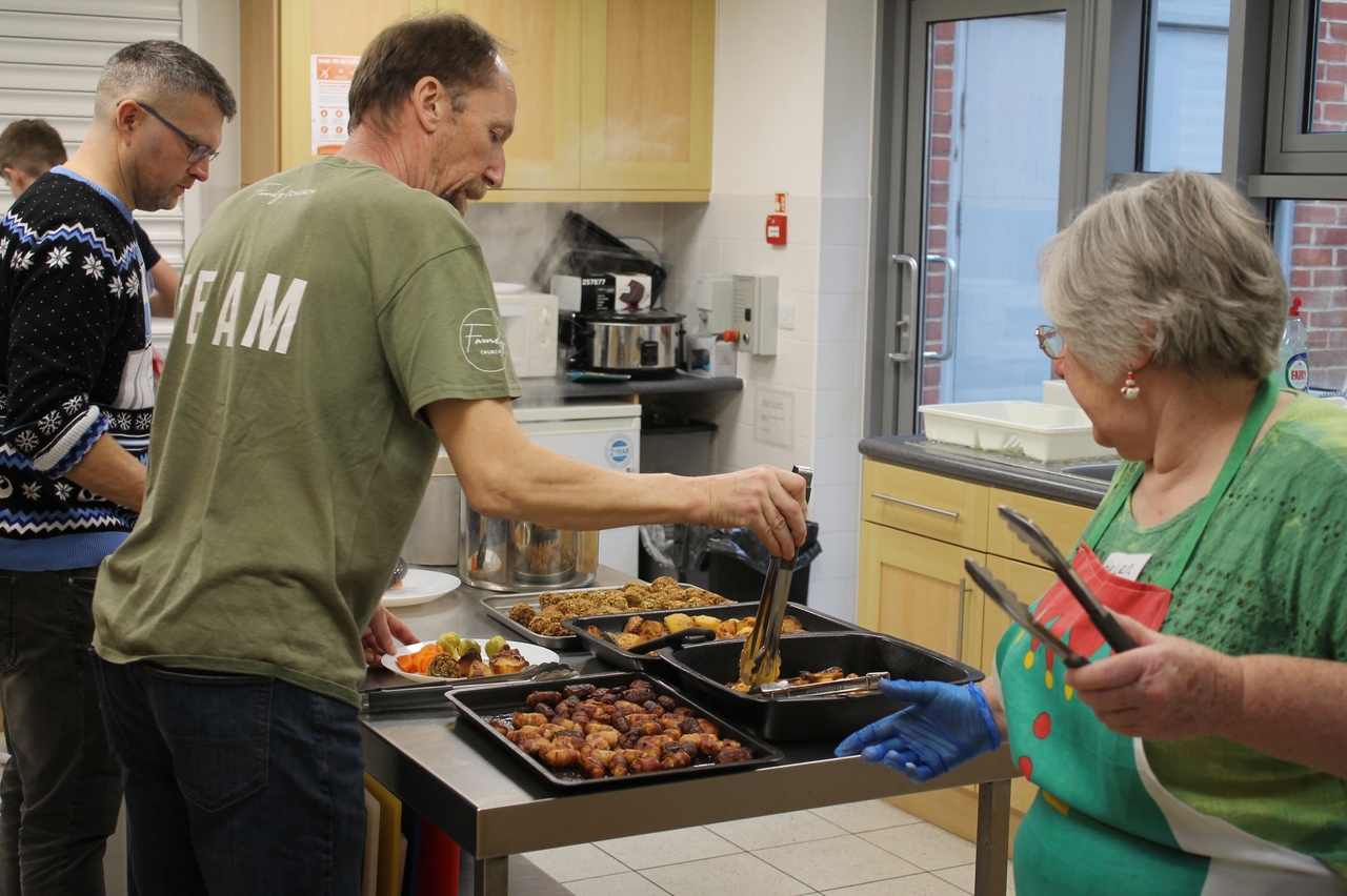 Family Church Waterside - Older Adults Christmas Meal | ActionFunder
