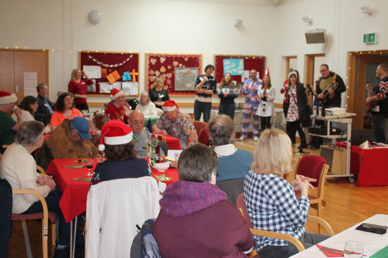 Family Church Waterside - Older Adults Christmas Meal | ActionFunder