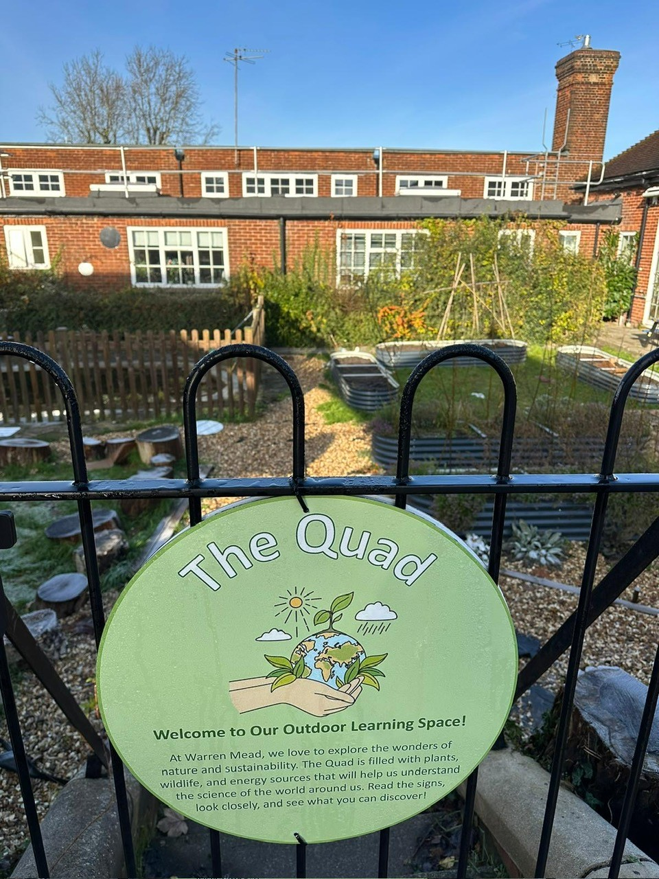'The Quad' - A Wildlife Garden at Warren Mead Infant and Junior School ...