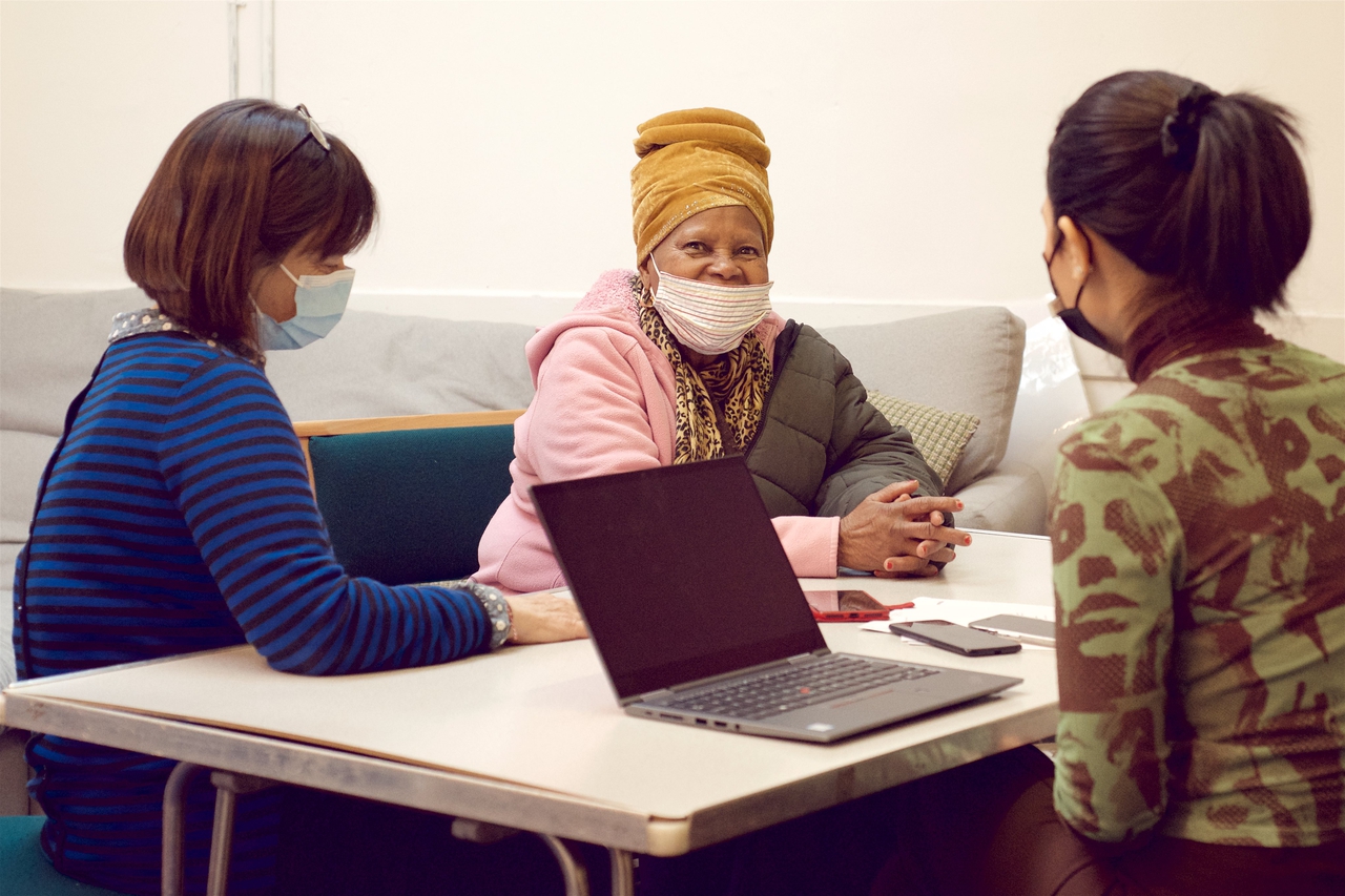 A safe space with a warm welcome for refugees and asylum seekers in ...