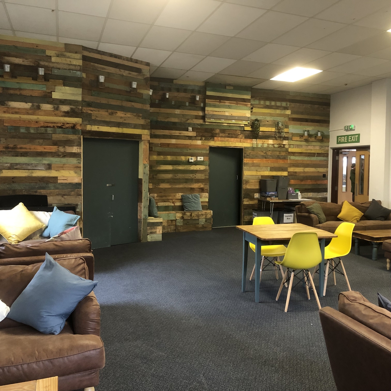 Warm welcome space decor | ActionFunder