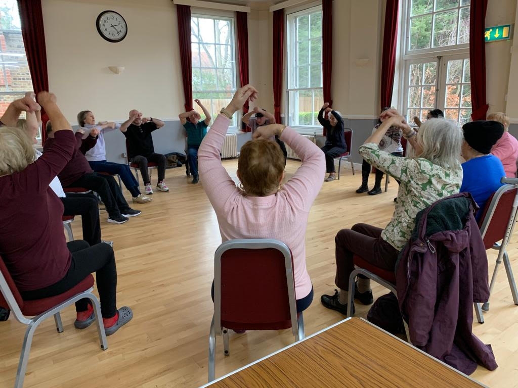 Exercise sessions for those with poor mobilities and/or poor mental ...