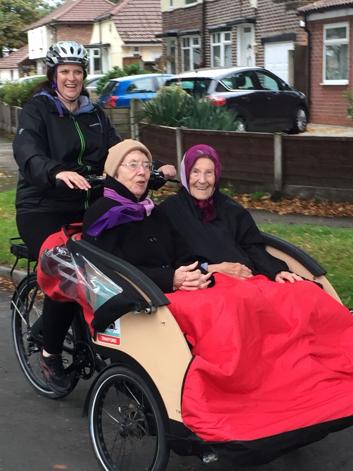 Cycling Without Age - Trafford | ActionFunder